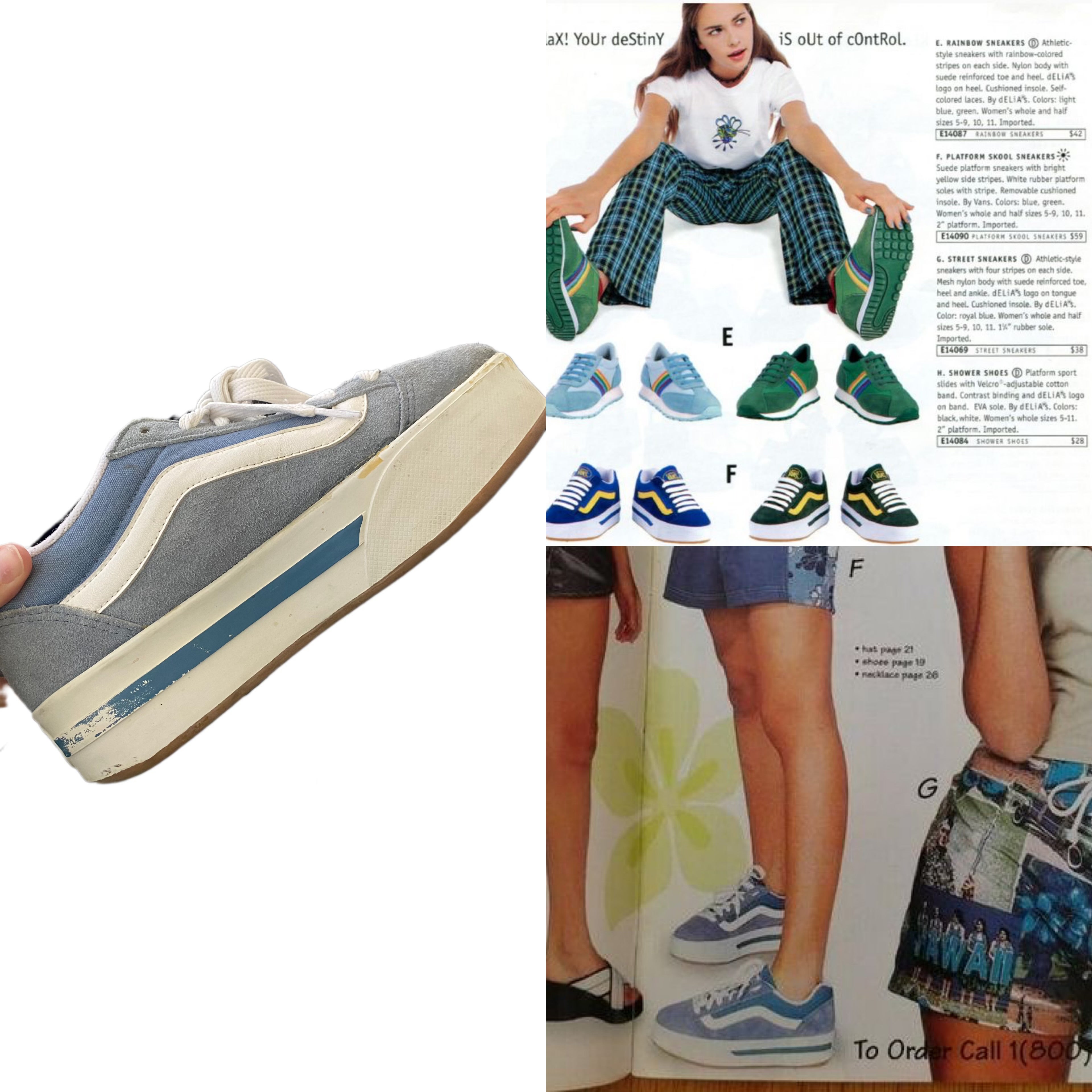 90s Vans Platskool Platforms | Popsnob Vintage